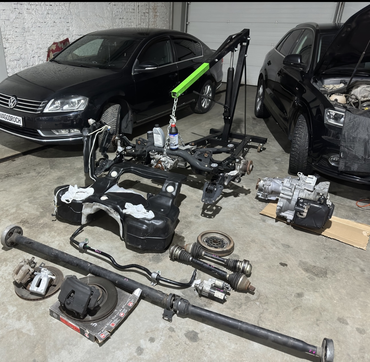 Passat 4motion — Volkswagen Passat B7, 1,8 л, 2011 года | тюнинг | DRIVE2