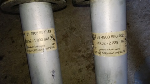 33522229146 амортизационная стойка Зд BMW | Запчасти на DRIVE2