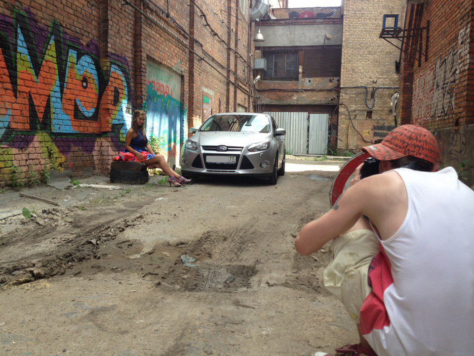 Бэкстейдж Elyga Оксана и Фокус — Ford Focus Hatchback III, 1,6 л, 2013 ...