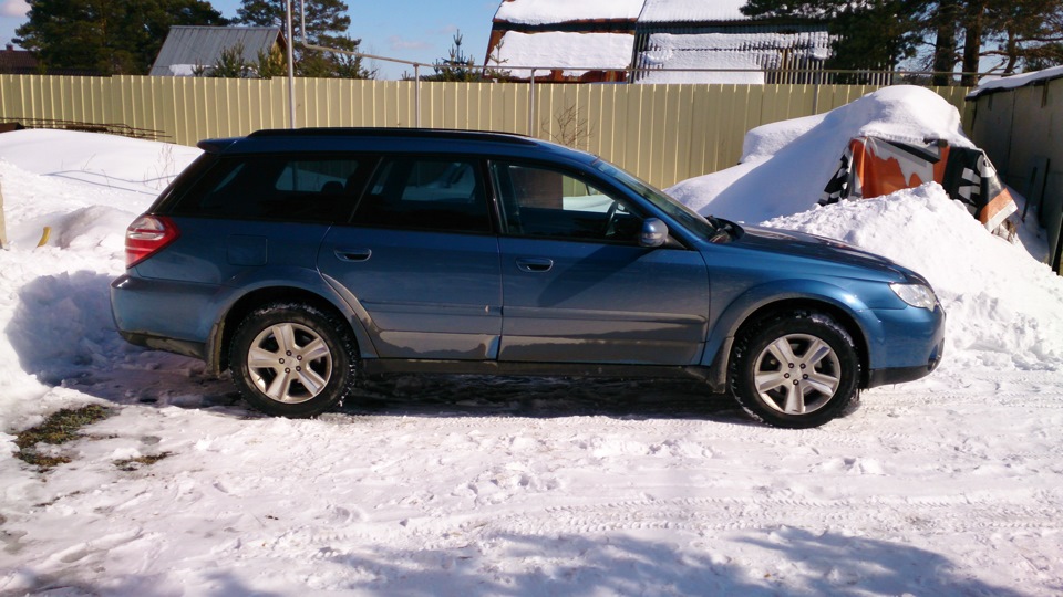 Вот она) — Subaru Outback (BP), 2,5 л, 2007 года | фотография | DRIVE2
