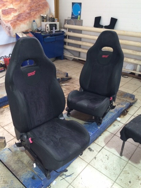 Подогревы сидений — Subaru Forester (SG), 2,5 л, 2004 года ...