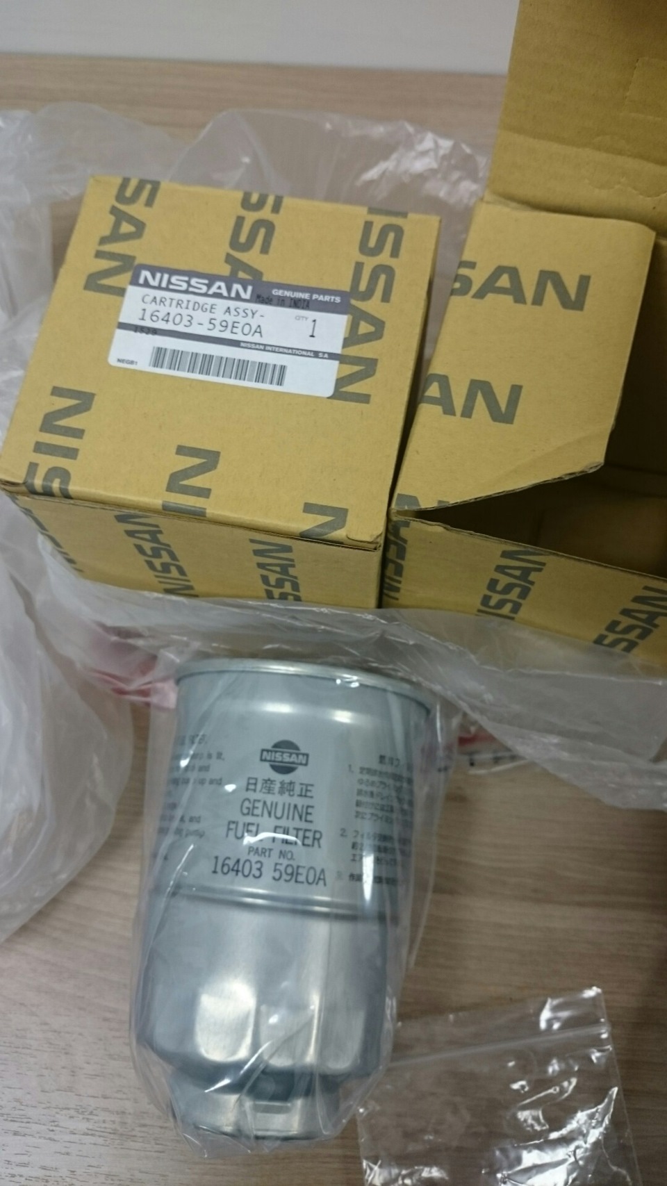 Запасы для ТО — Nissan NP300, 2,5 л., 2012 года | плановое ТО | DRIVE2