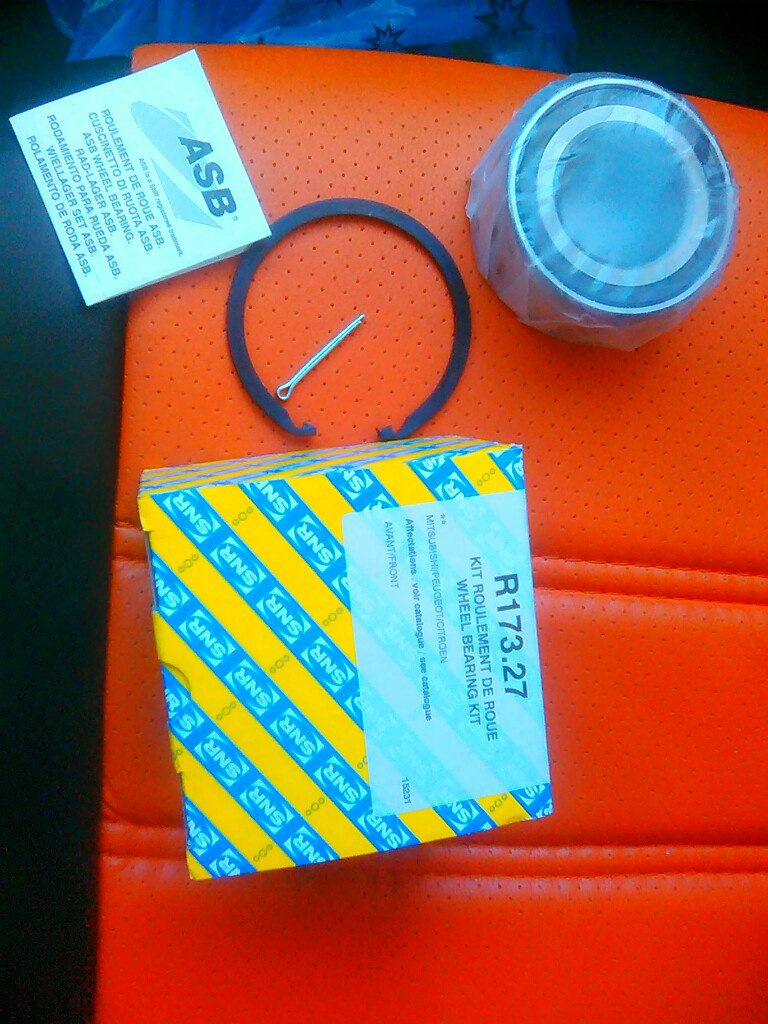 Замена ступичного подшипника. — Mitsubishi Lancer X, 1,8 л, 2008 года ...