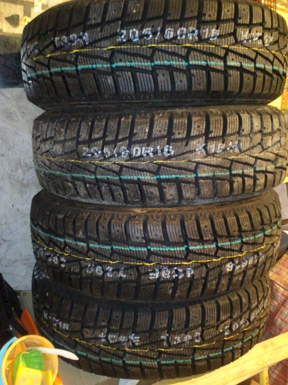 Зимние шины. — Chevrolet Epica, 2 л, 2009 года | шины | DRIVE2