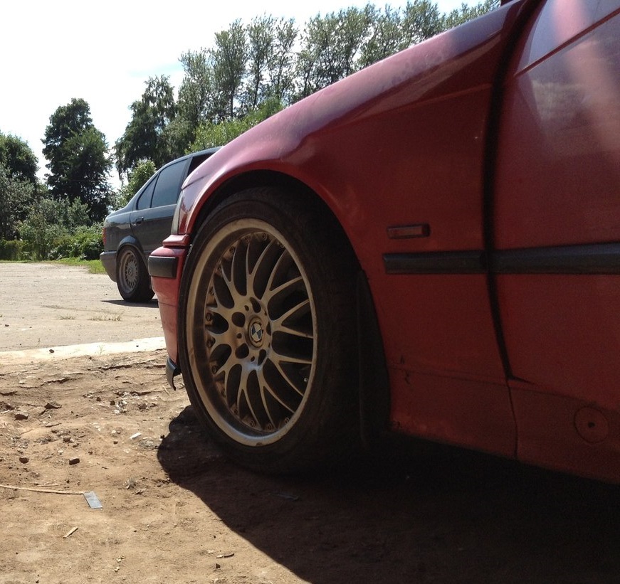 r18 на перед — BMW 3 series (E36), 1,6 л, 1997 года | колёсные диски ...