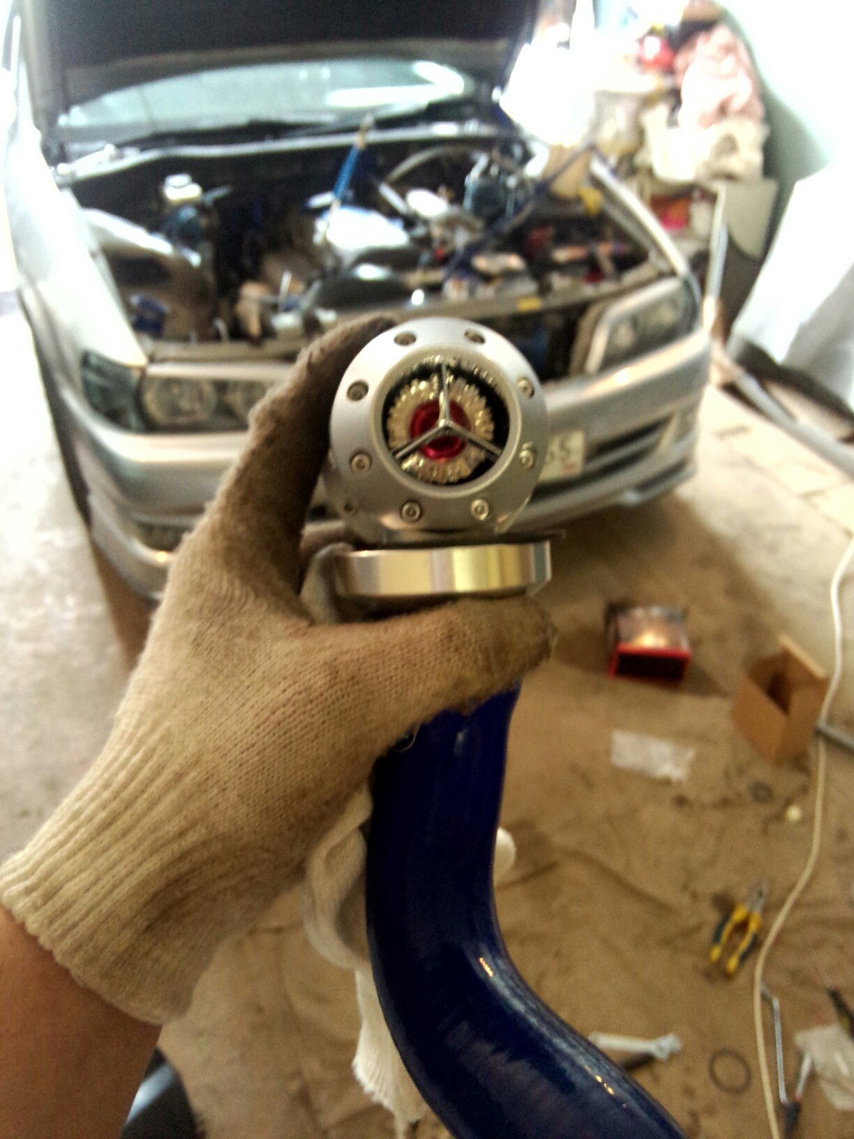 Датчик EGT, блоу офф HKS — Toyota Chaser (100), 2,5 л, 1997 года ...