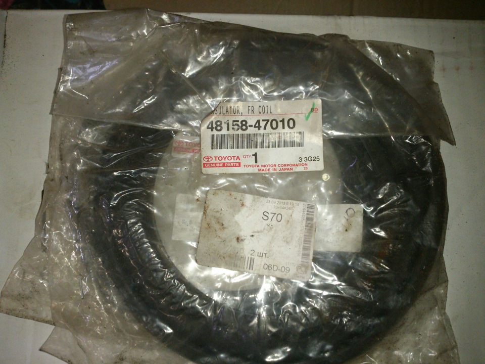 Передние стойки, и всё что с ними связано… — Toyota Corolla (120), 1,6 ...