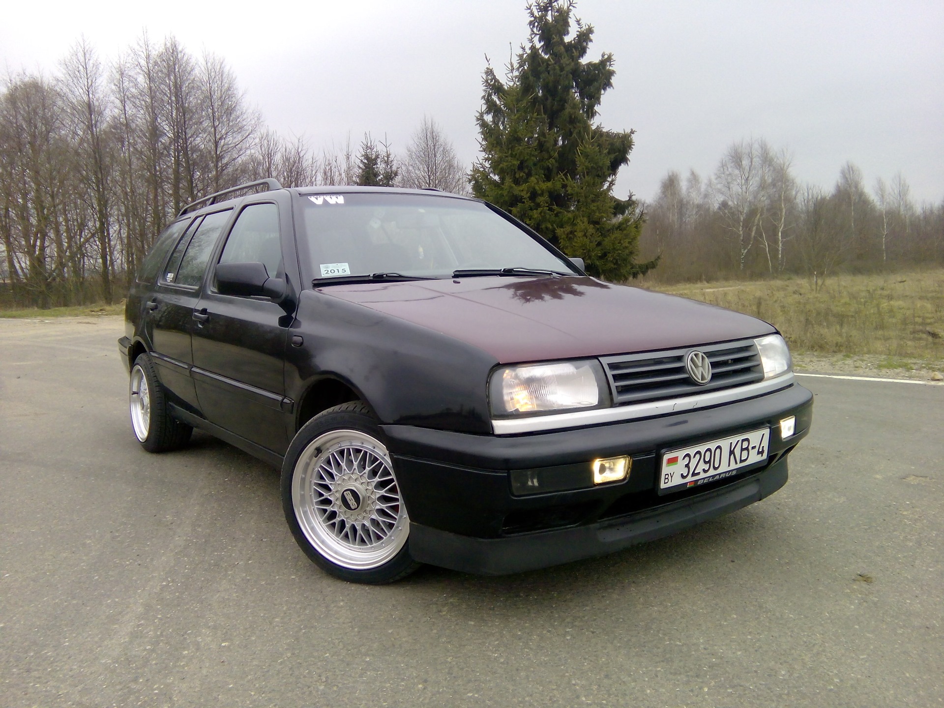 BBS пока-пока — Volkswagen Golf Variant (Mk3), 1,9 л, 1997 года ...