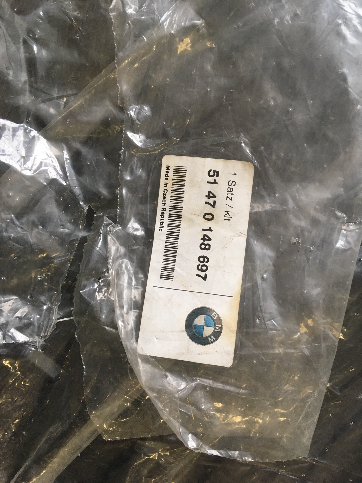 Оригинальные резиновые коврики :) — BMW 7 series (E65/E66), 3 л, 2003 ...