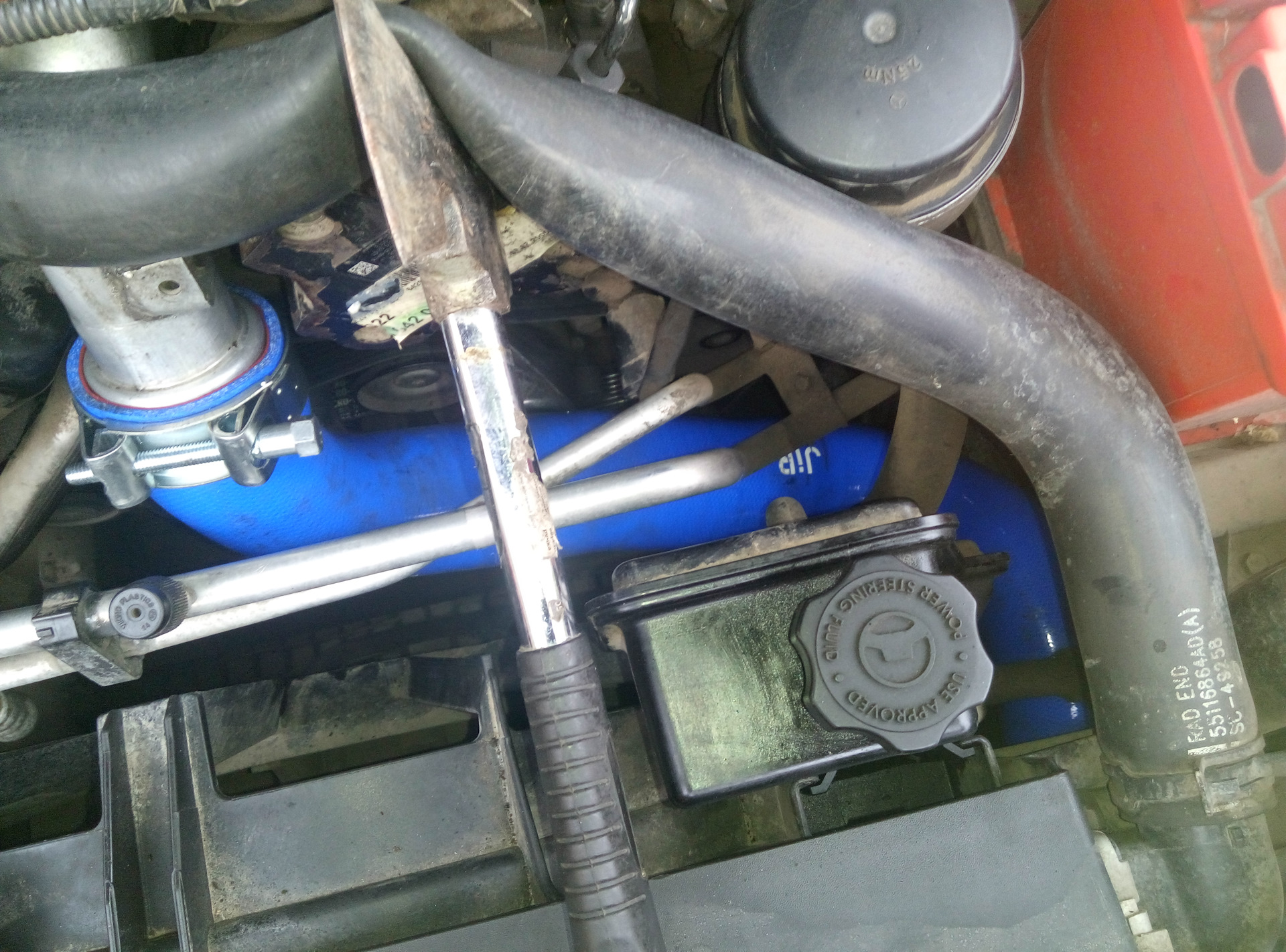 Патрубок интеркулера JeepinRussia — Jeep Grand Cherokee (WK), 3 л, 2007 ...