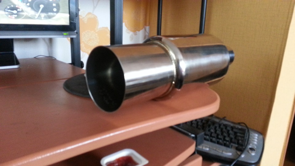 HYIH MUFFLER — Renault Logan (1G), 1,4 л, 2009 года | аксессуары | DRIVE2