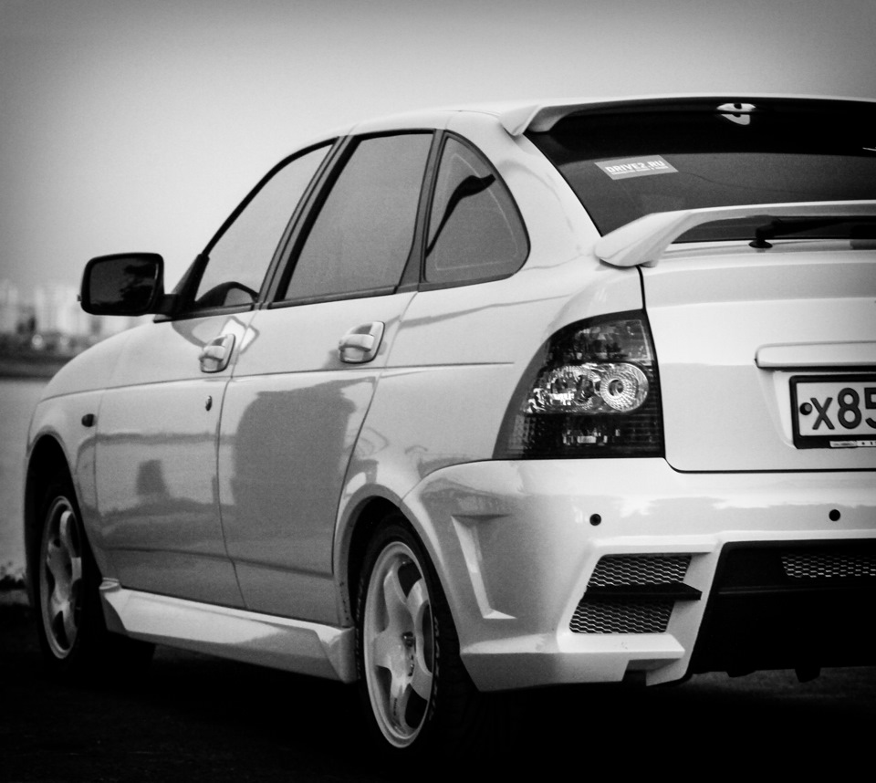 Не много фоток завалялось — Lada Приора хэтчбек 1 6 л 2008 года