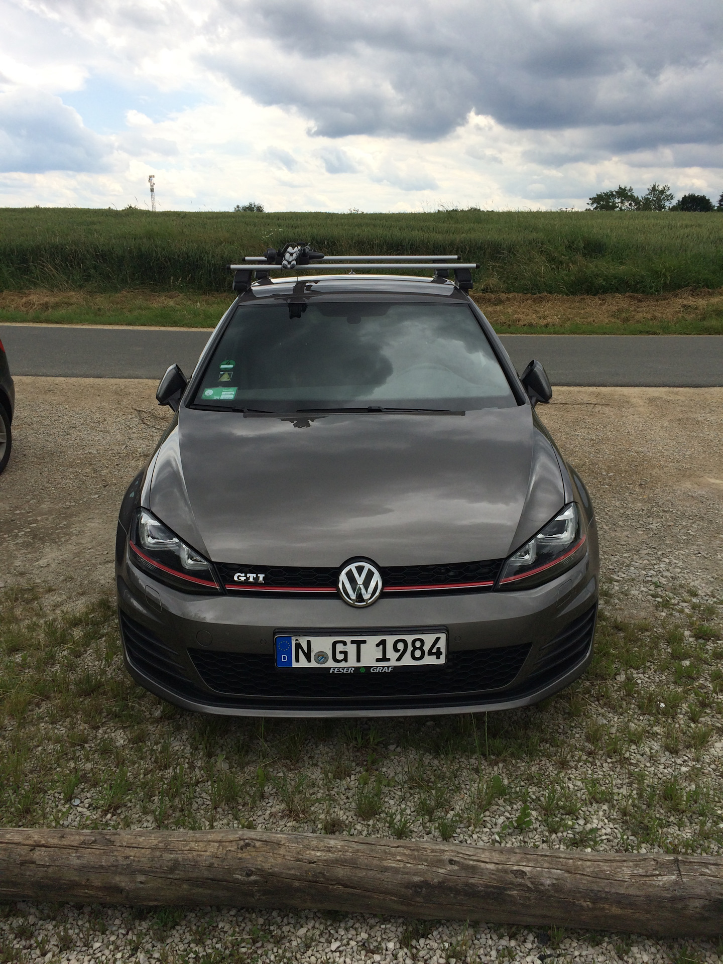 Поперечины Thule — Volkswagen Golf GTI Mk7, 2 л, 2015 года | аксессуары ...