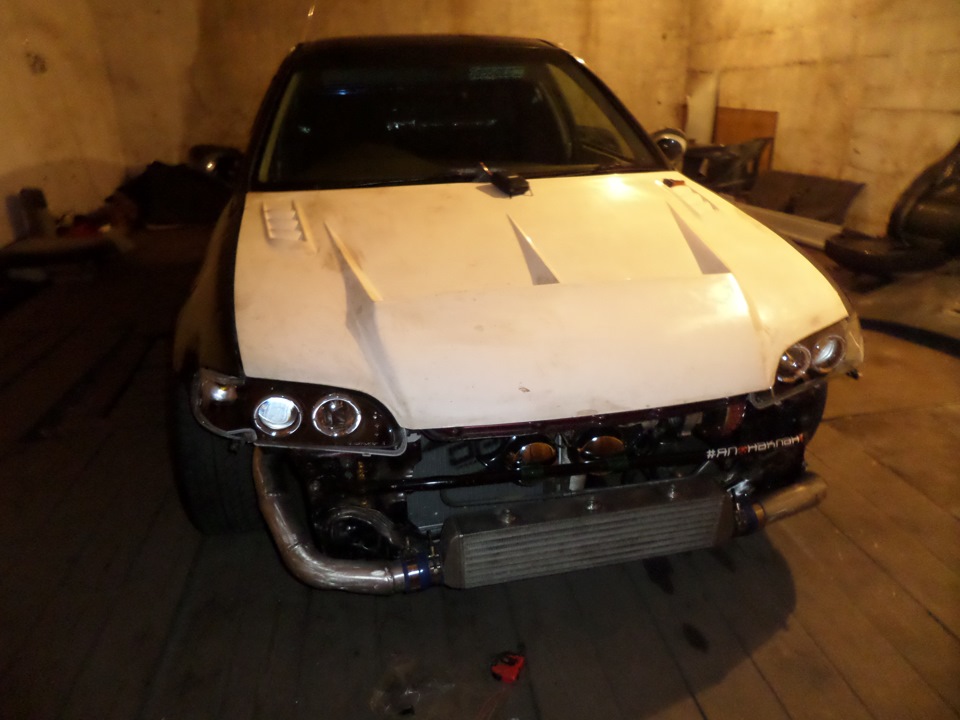 47.- Делаем крылья "custom". — Honda Civic Ferio (5G), 1,5 л, 1991 года ...