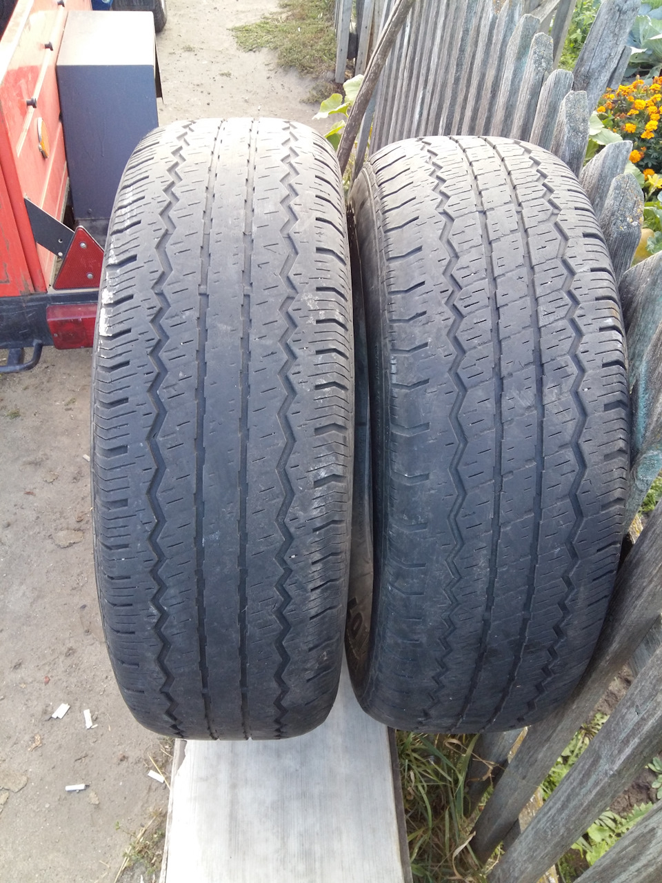 Шины Hankook ra07 245/70/16 — ГАЗ 69A, 2,1 л, 1962 года | шины | DRIVE2