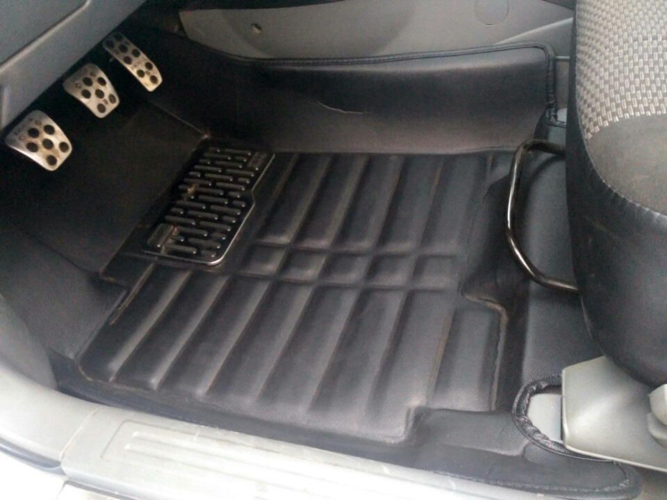 Кожаные ковры в салон ч.2 — Chevrolet Lacetti 5D, 1,4 л, 2007 года ...