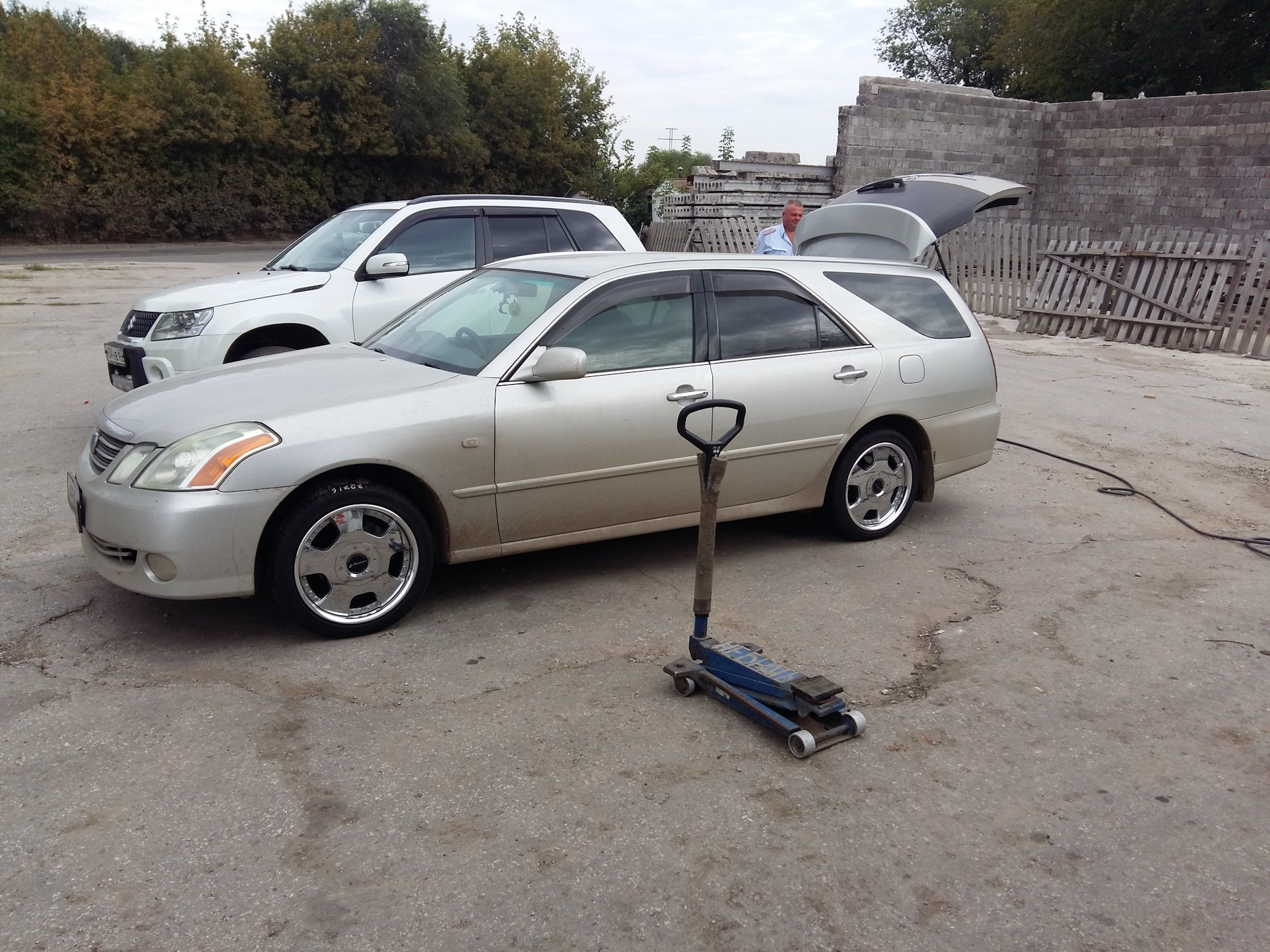 Ssr vienna — Toyota Mark II Blit, 2003 года | колёсные диски | DRIVE2