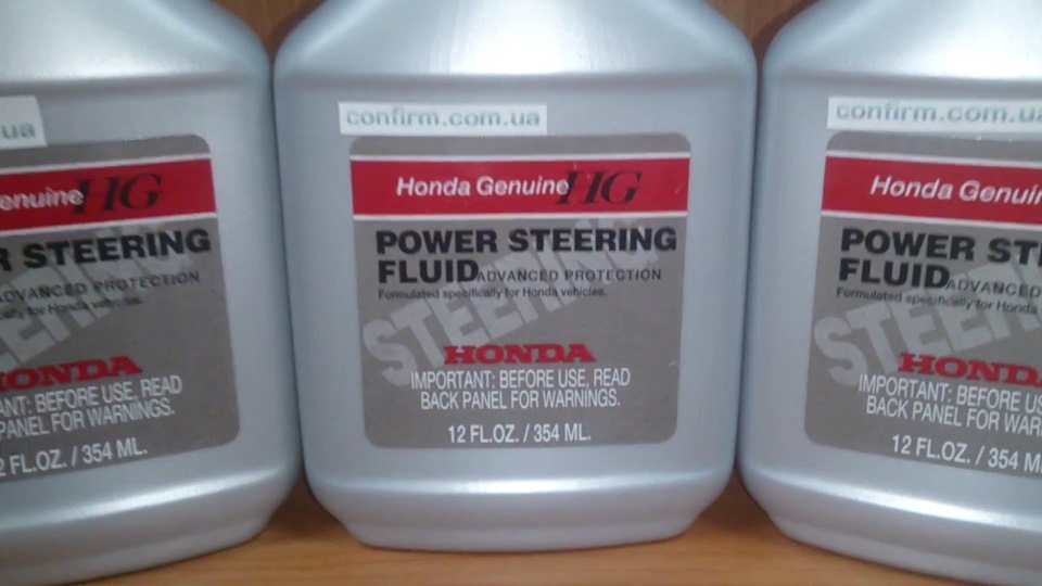 Замена жидкости в ГУРе 1.09.2016г — Honda Odyssey (1G), 2,3 л, 1998 ...