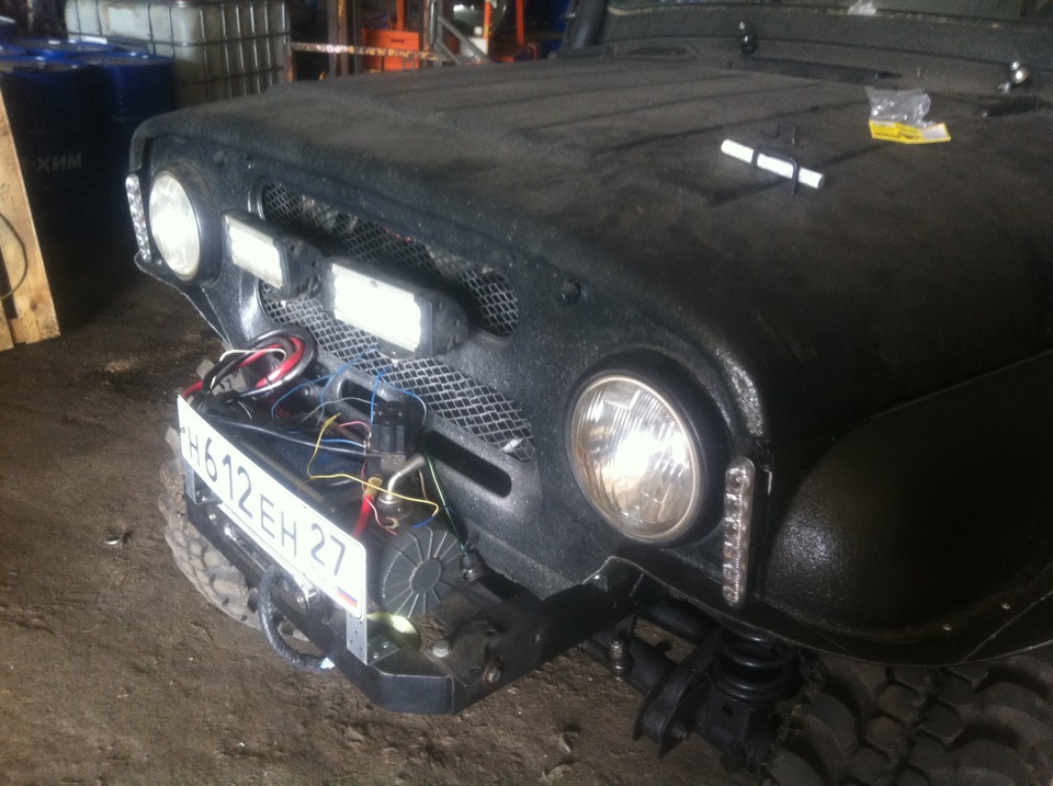 Закрыл передние подкрылки — УАЗ 469, 3,2 л, 1984 года | стайлинг | DRIVE2