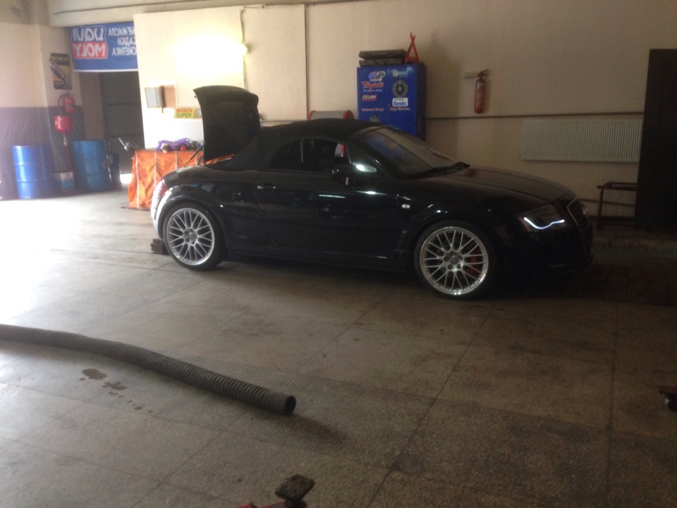 Проект ТТ Тюнинг часть 1.4…(стабилизаторы и пружины H&R) — Audi TT (1G ...