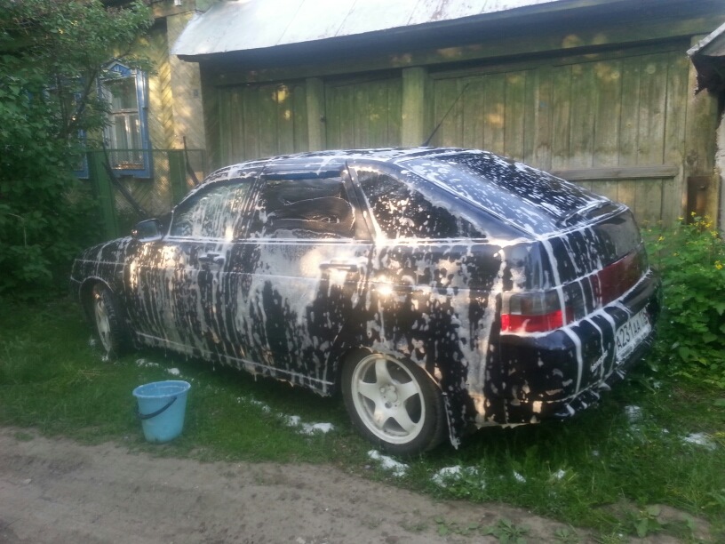 АВТО ШАМПУНЬ с полирующим эффектом.***** — Lada 21124, 1,6 л, 2006 года ...