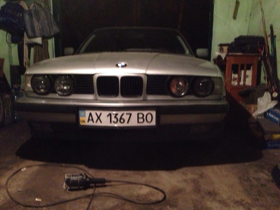 Hella black — BMW 5 series (E34), 2,5 л, 1992 года | стайлинг | DRIVE2