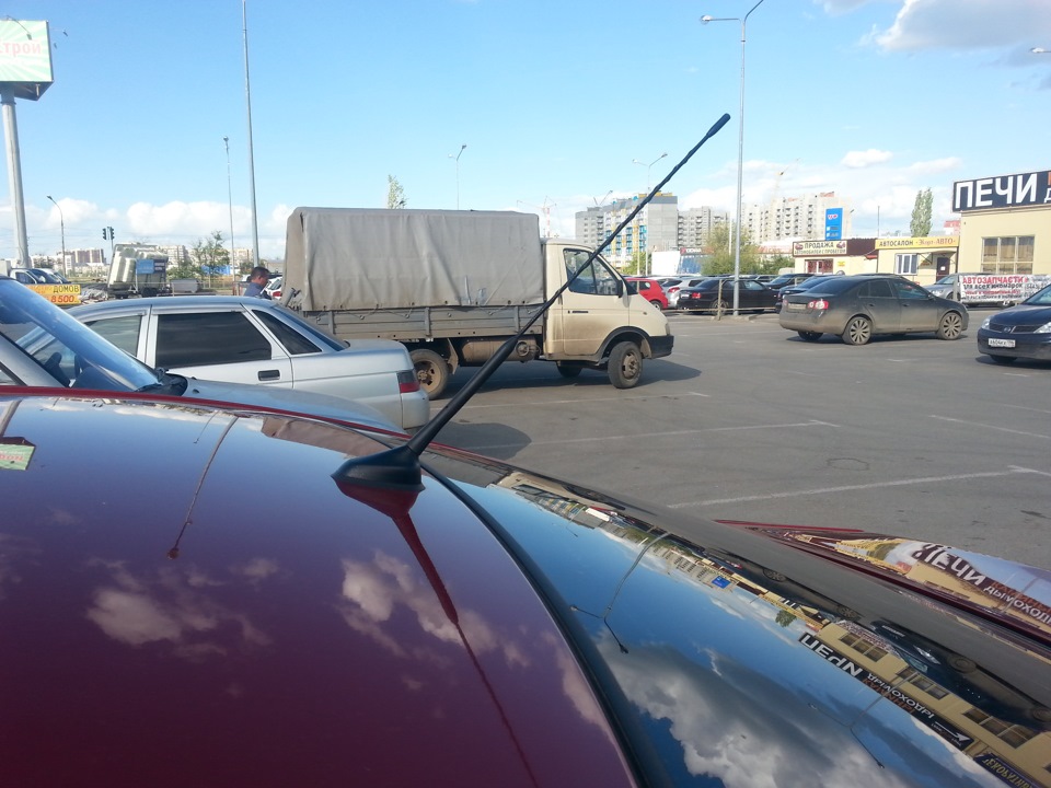 Антенна — KIA Rio (3G), 1,6 л, 2013 года | аксессуары | DRIVE2
