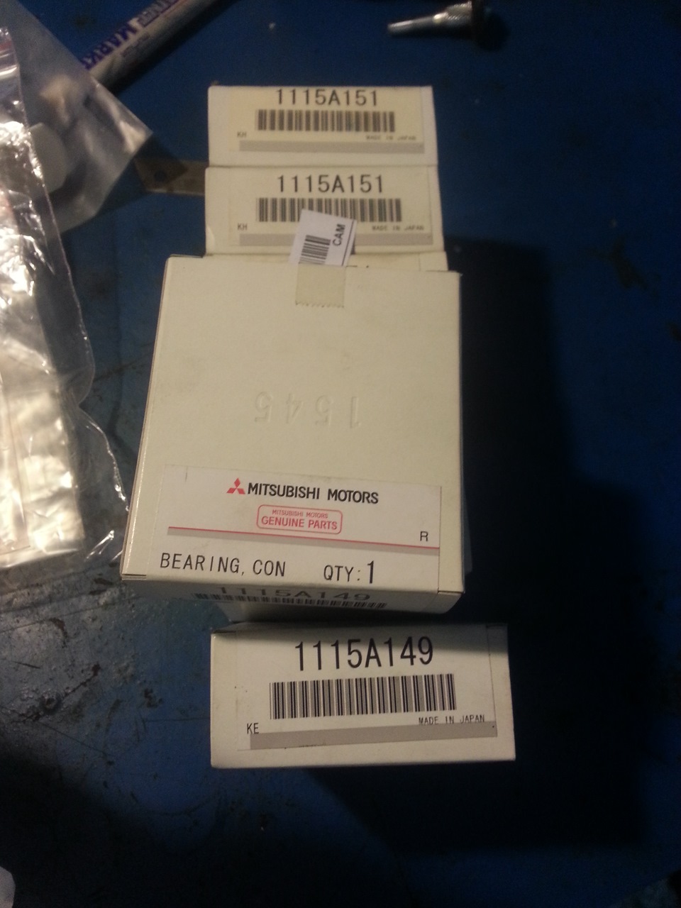 1115A149 Подшипник Mitsubishi | Запчасти на DRIVE2