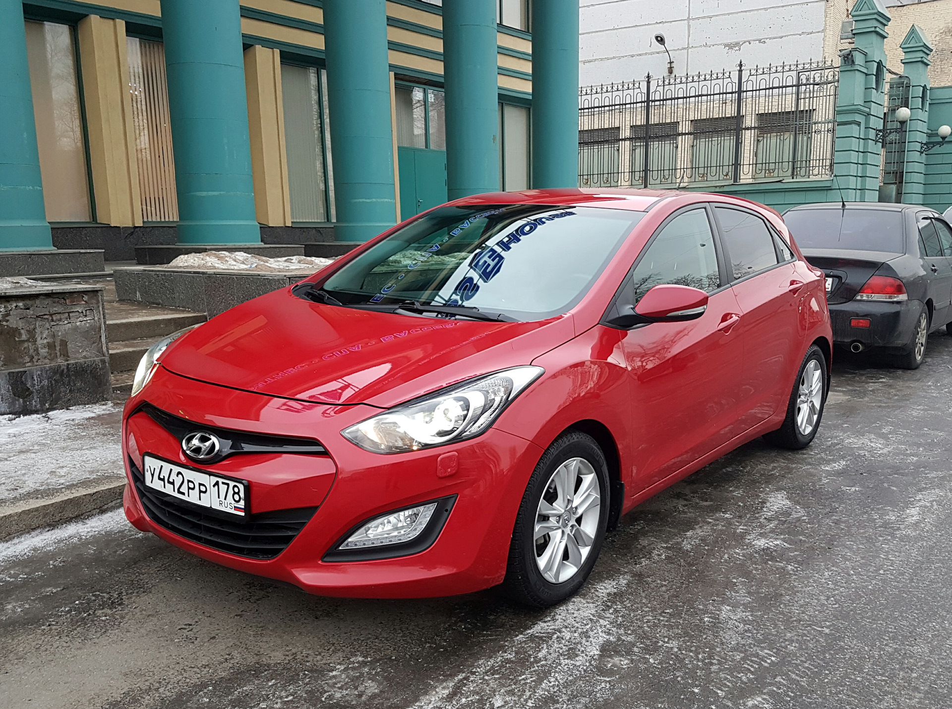 Когда утро начинается не с кофе! — Hyundai i30 (2G), 1,6 л, 2013 года | шины | DRIVE2