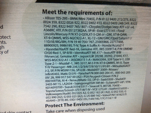 88900925 Масло в АКПП ATF T-IV 0.946л GM | Запчасти на DRIVE2