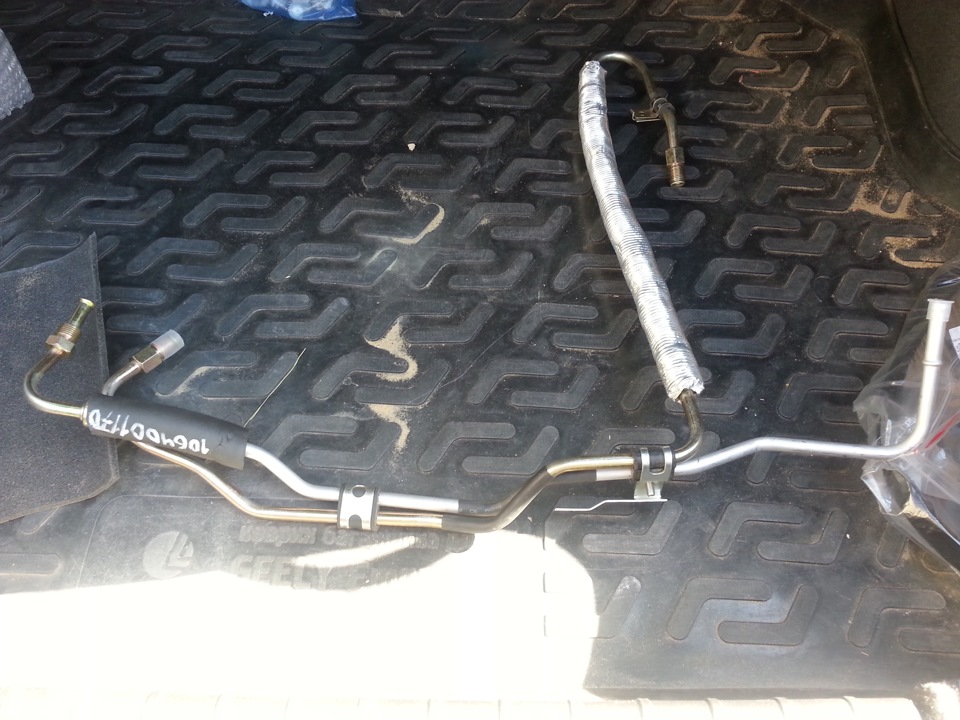 Замена рулевой рейки! — Geely Emgrand EC7 FE-1, 1,8 л, 2012 года ...