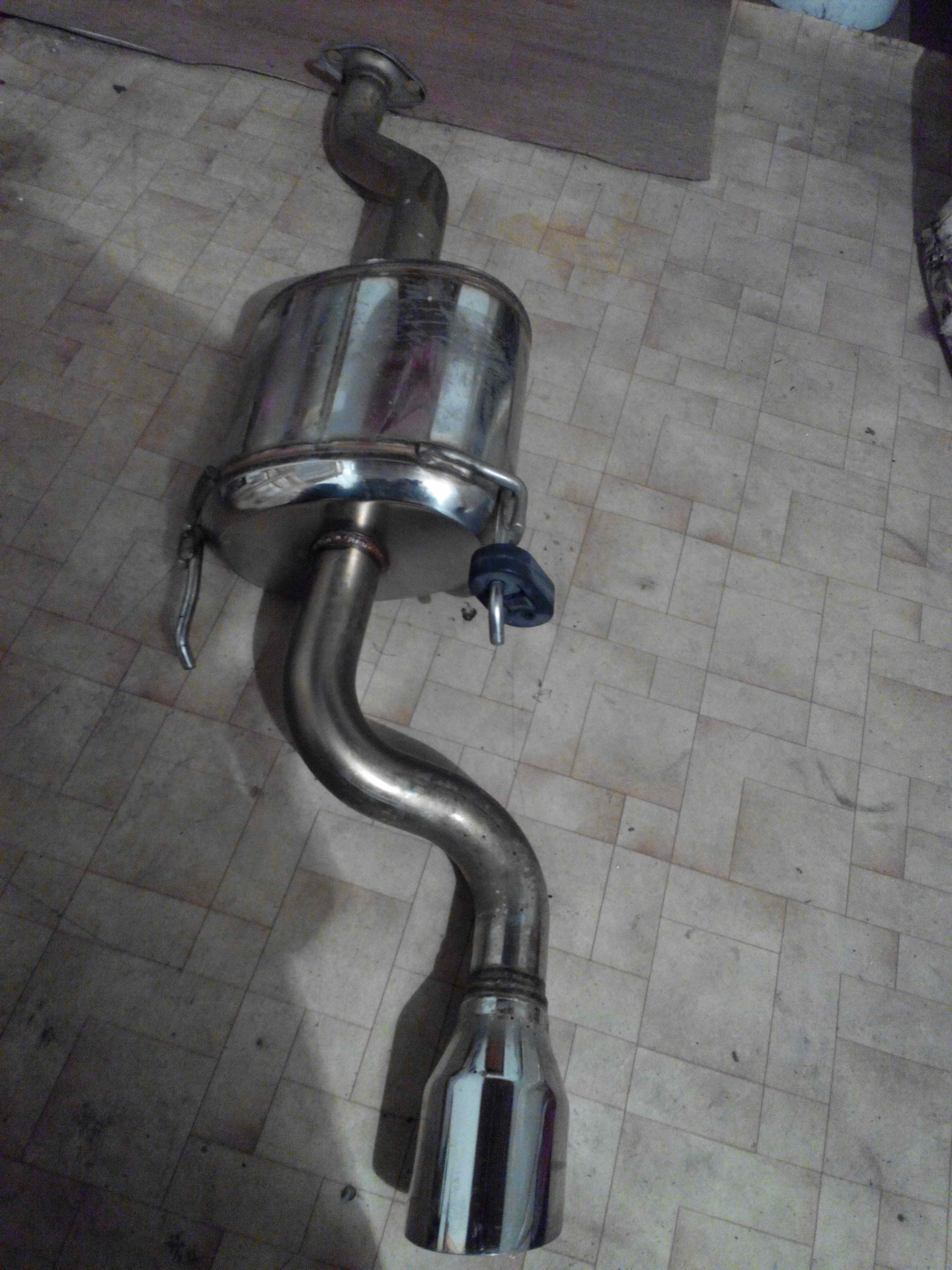 Выхлоп Mugen ═ 💨 — Honda Airwave, 1,5 л, 2006 года | тюнинг | DRIVE2