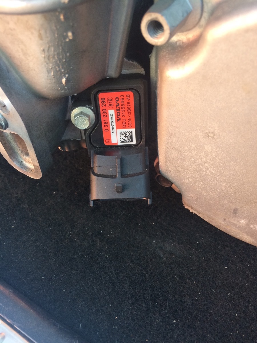 31355463 Датчик давления наддува Volvo | Запчасти на DRIVE2