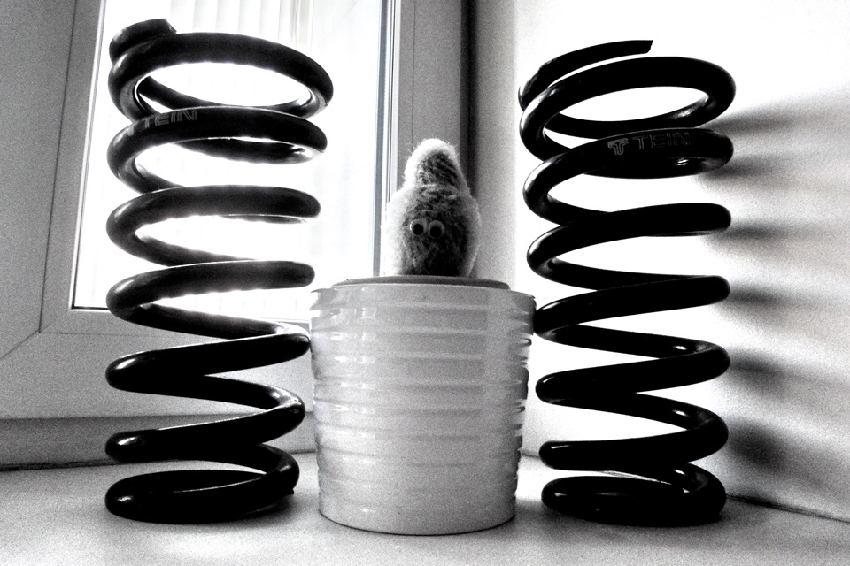 Приобрел задние пружины Тейны — Toyota Mark II (80), 2 л, 1989 года ...