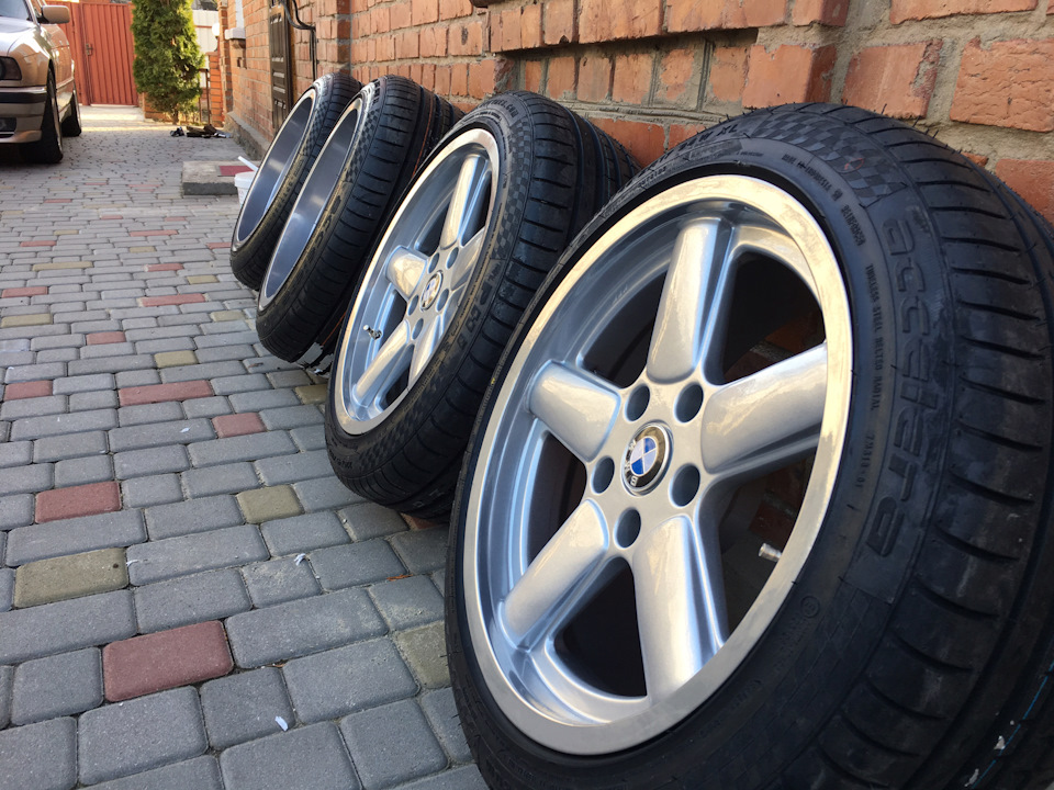 Диски RH BMW E34 r17 — BMW 5 series (E34), 2 л, 1991 года | колёсные ...