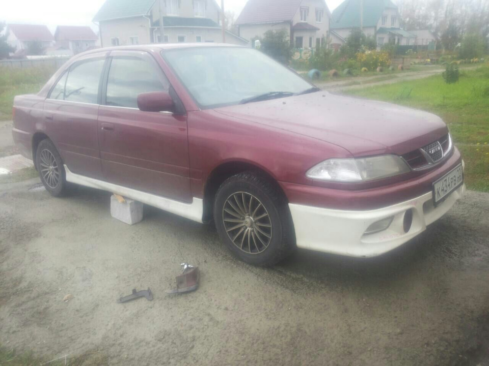 №6 обвес на пороги — Toyota Carina (7G), 1,8 л, 1999 года | тюнинг | DRIVE2
