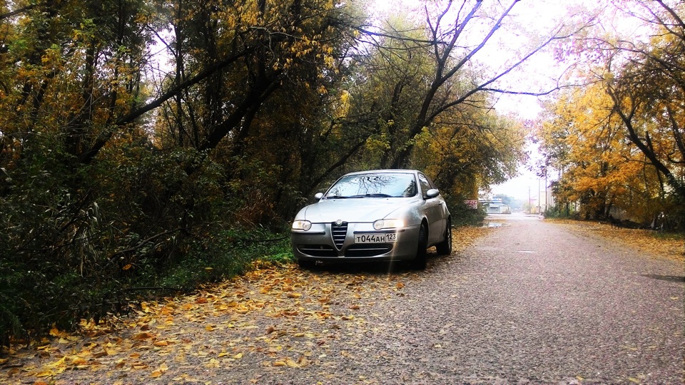Альфаосень — Alfa Romeo 147, 2 л, 2002 года | фотография | DRIVE2