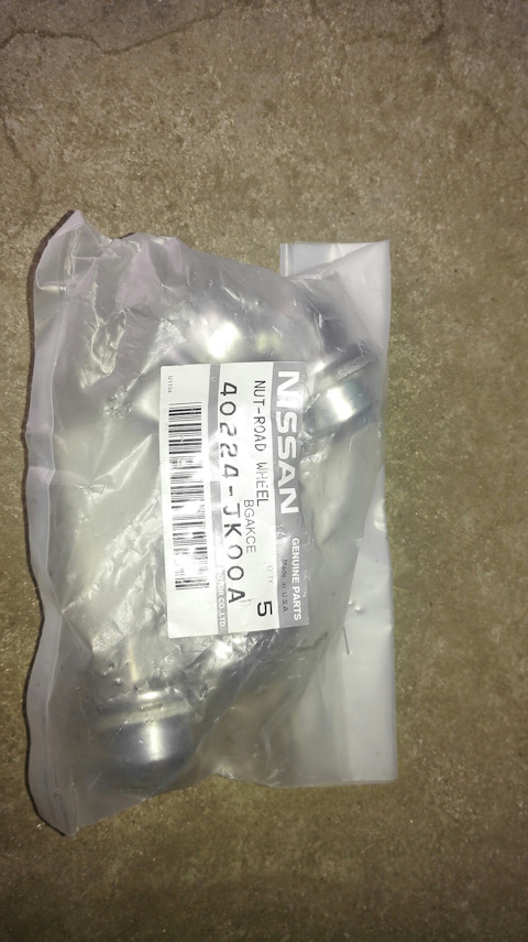 40224JK00A гайка колеса NISSAN INFINITI | Запчасти на DRIVE2