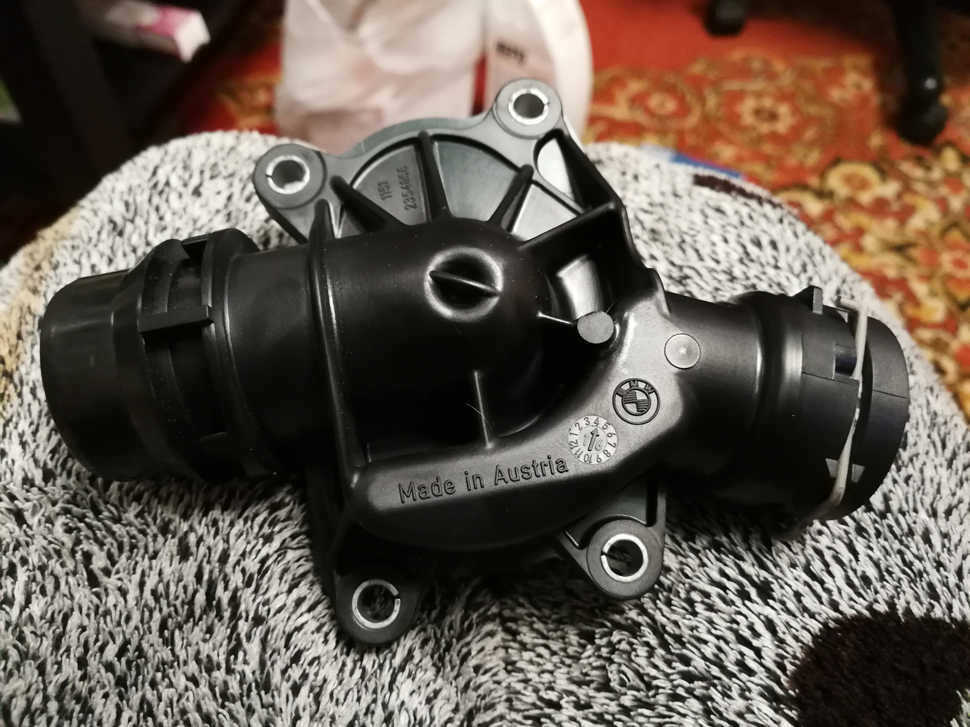 Замена антифриза и термостатов — BMW 5 series (E39), 3 л, 2002 года ...