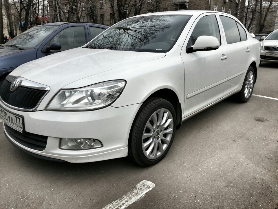 Переобулся — Skoda Octavia A5 Mk2, 1,8 л, 2013 года | шины | DRIVE2