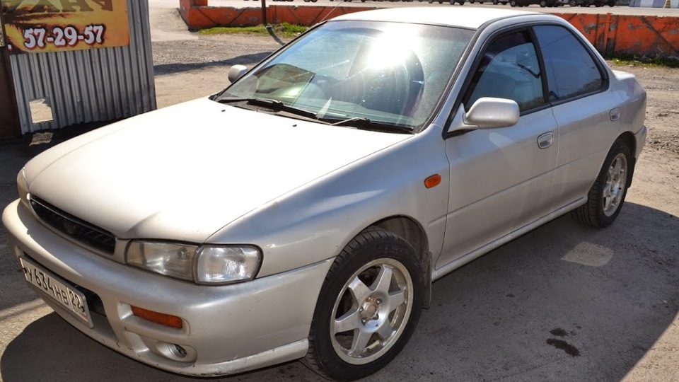Subaru Impreza GC1 переделка 2wd в 4wd завершена — Subaru Impreza (GC ...