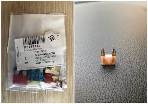 8L0998131 Комплект нож. предохранителей VAG | Запчасти на DRIVE2