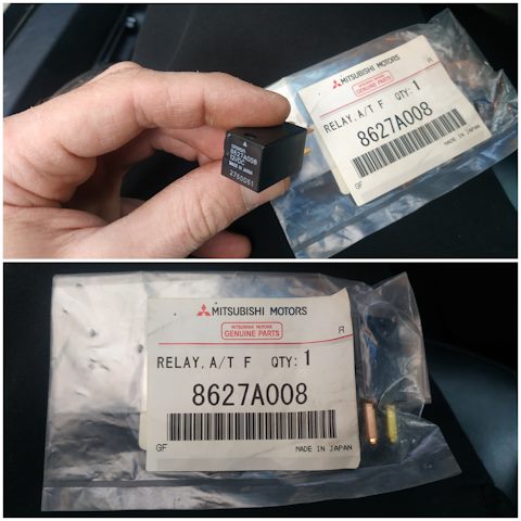 8627A008 РЕЛЕ ПЕРЕКЛЮЧЕНИЯ ТУМАНОК CS Mitsubishi | Запчасти на DRIVE2