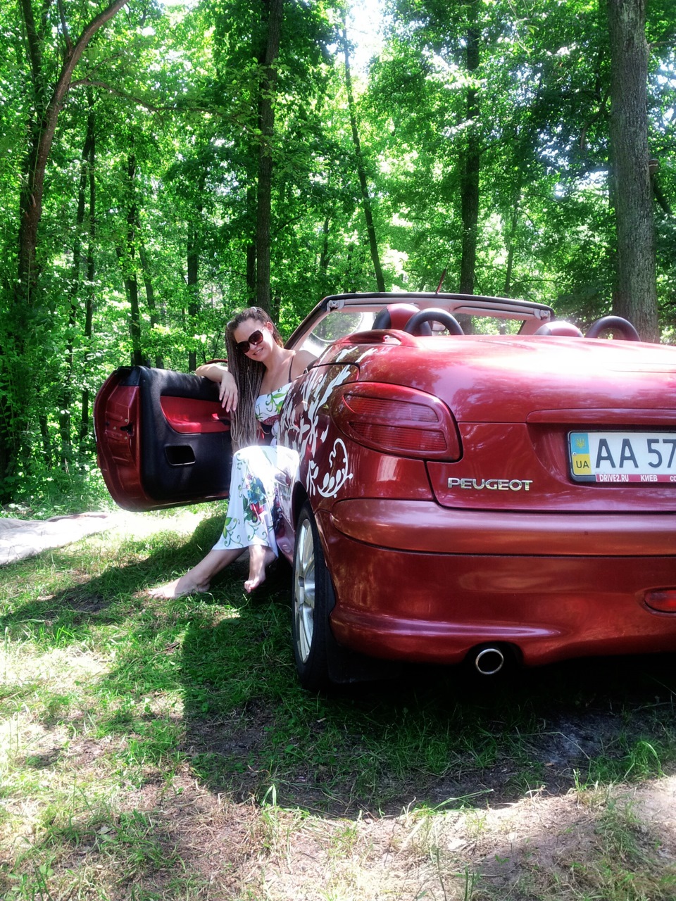 Попрощались с Вишенкой — Peugeot 206 CC, 1,6 л, 2003 года | продажа ...
