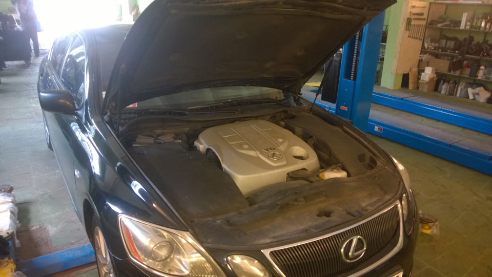 Мотор 3GR-FSE Lexus GS300 сага о двух частях. Часть первая "Снять мотор ...