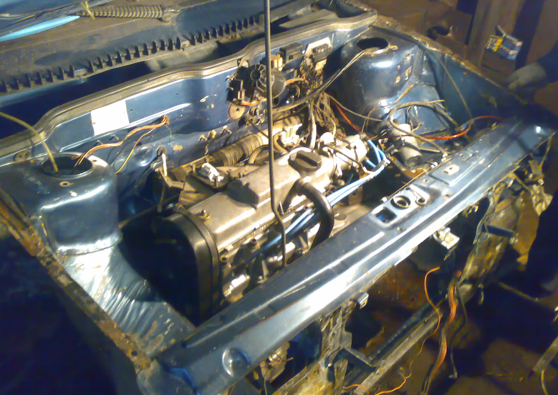 Установка двигателя — Lada 21083, 1998 года | плановое ТО | DRIVE2