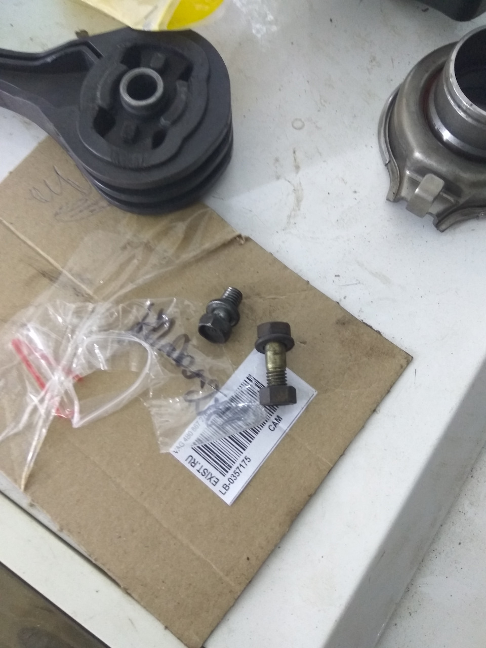 Свап 6 МКПП от STI ч.2 — Subaru Impreza WRX (GD/GG), 2 л, 2001 года ...