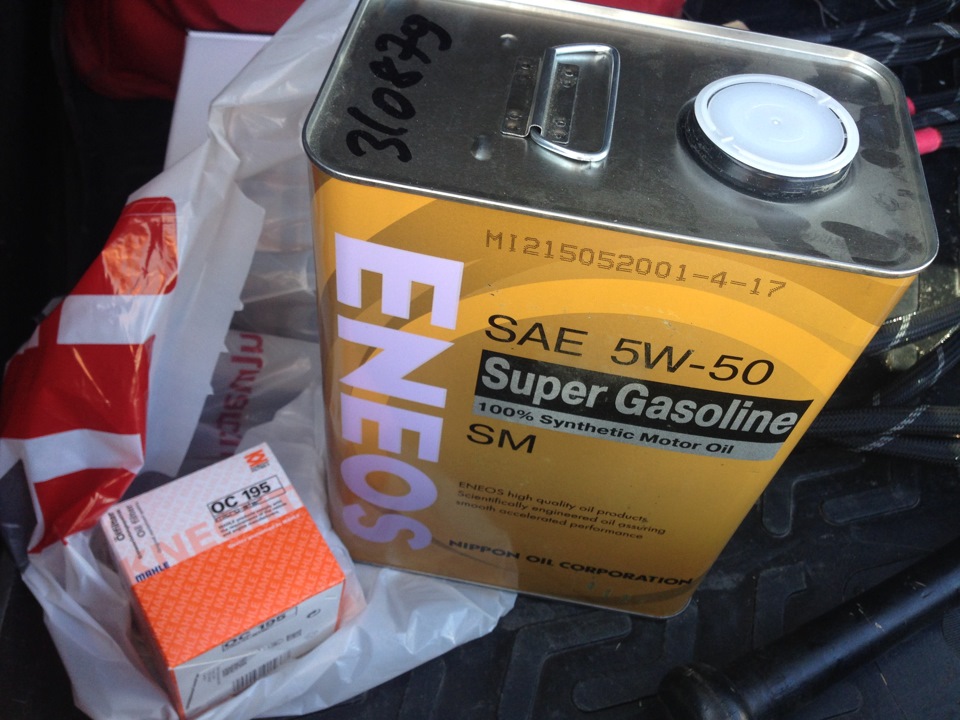 23# Замена масла и фильтров/Eneos 5w50 и Mahle/ — Mazda 3 (1G) BK, 1,6 ...