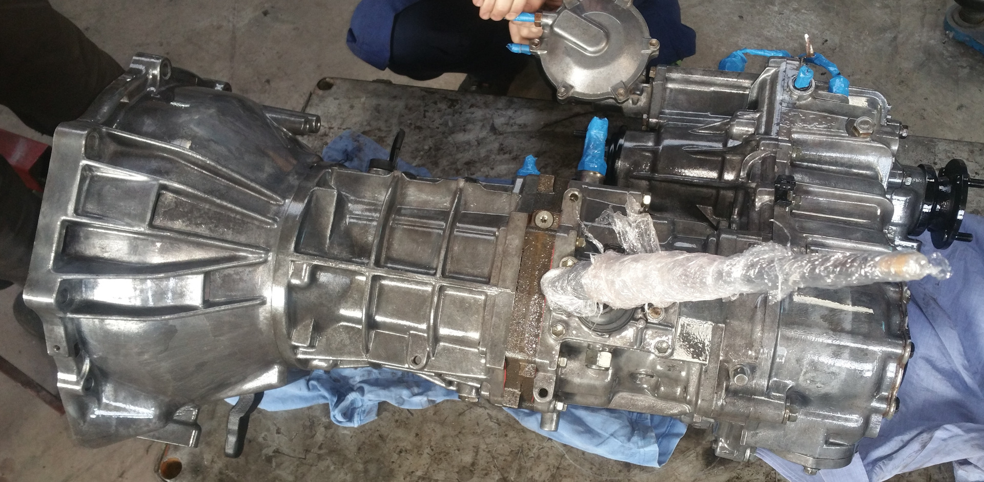 коробка, раздатка, сцепление — Toyota Land Cruiser Prado 70-series, 3 л ...