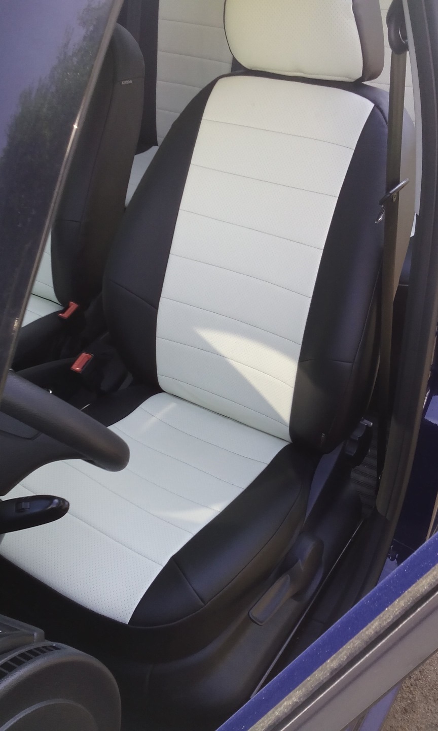 Чехлы Автопилот установил! — Skoda Fabia Mk2, 1,2 л, 2011 года ...